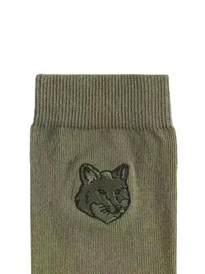 Maison Kitsuné Fox Head Socks