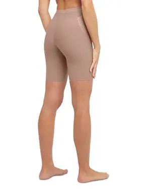 Spanx Spanxshape Mid Thigh Shorts - Cafe Au Lait