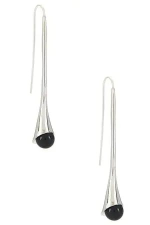 SOPHIE BUHAI Vienna Earrings - Sterling Silver & Onyx