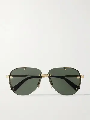 Dior Neodior A1u Aviator Sunglasses - Gold