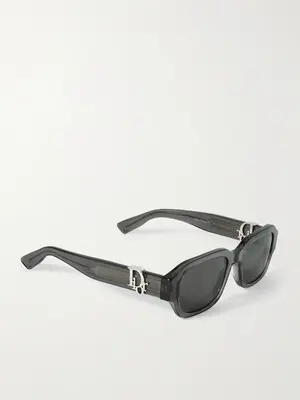 Dior Dioroblique S2i Square-frame Sunglasses - Black