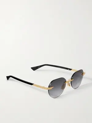 Bottega Veneta Rimless Round-frame Sunglasses