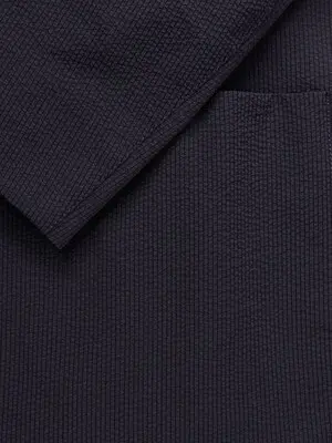 Herno Tailored Seersucker Blazer
