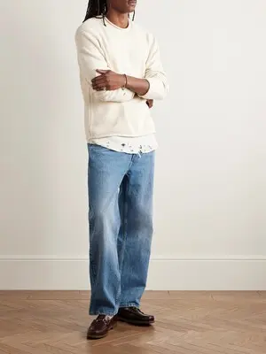 CORRIDOR Straight-leg Organic Jeans - Blue