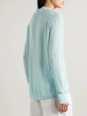 Maria Mcmanus Cashmere Polo Top
