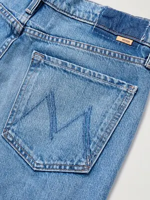 MOTHER The Smarty Mid-rise Slim-leg Jeans