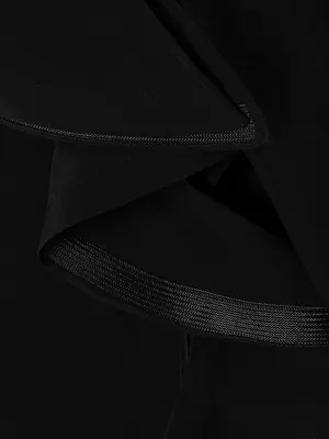 Maticevski Satellite Wave Asymmetric Gown - Black