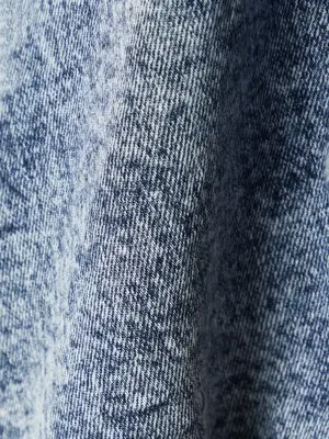 Alaïa Cropped Asymmetric Denim Jacket
