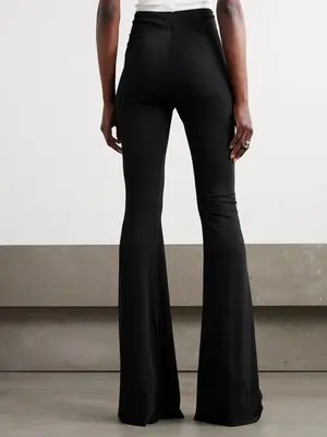 Rick Owens Dirt Bolan Flared Jersey Pants