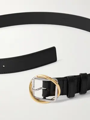 Jacquemus The Salon Leather Belt - Black