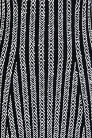 Missoni Sequin-embellished Ribbed-knit Turtleneck Midi Dress