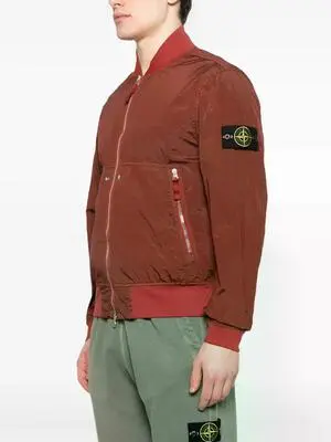 Stone Island Compass-badge Bomber Jacket - V007a Copper