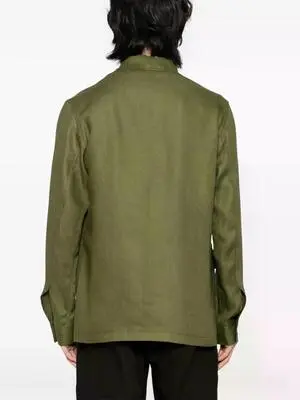 Tagliatore Linen Shirt Jacket