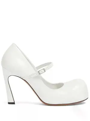 Women's White Mary Jane Shoes