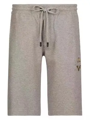 Dolce & Gabbana Cotton-blend Shorts - Grey