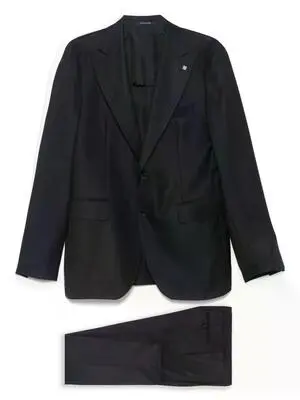 Tagliatore Virgin Wool Suit - Blue