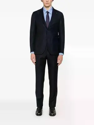 Tagliatore Virgin Wool Suit - Blue