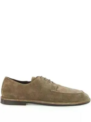 FERRAGAMO Suede Derby Shoes