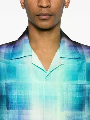Casablanca Gradient Check Shirt