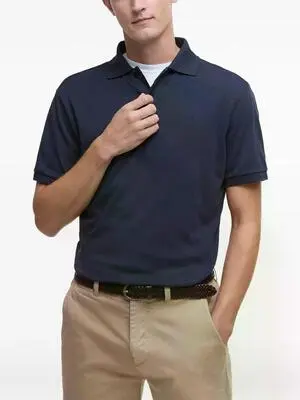 Barbour Short-sleeve Polo Shirt - Blue