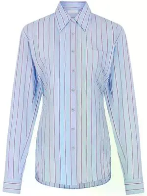 Rabanne Striped Shirt - Blue