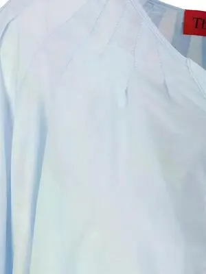 THELATEST Collarless Shirt - Blue