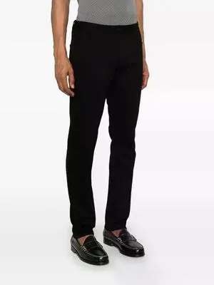 Emporio Armani Skinny Trousers - Black