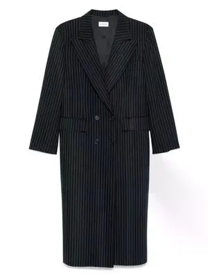 P.a.r.o.s.h Pinstriped Double-breasted Coat