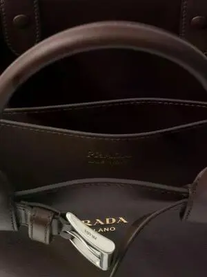Prada Buckle Bucket Bag