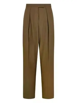 FERRAGAMO Pleat-front Tailored Trousers