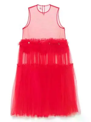Noir Kei Ninomiya Tulle Midi Dress