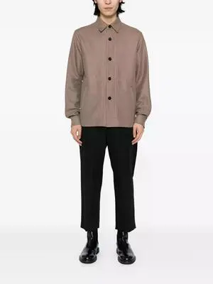 Harris Wharf London Button-up Shirt Jacket