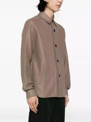 Harris Wharf London Button-up Shirt Jacket
