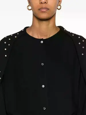 N°21 Collarless Embellished Shirt