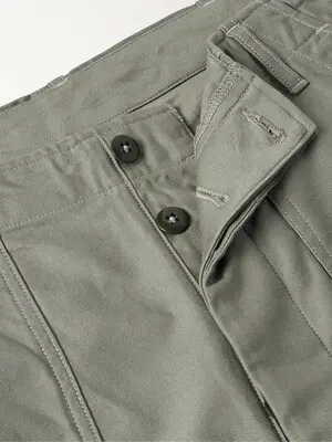KAPTAIN SUNSHINE Baker Straight-leg Cotton Trousers