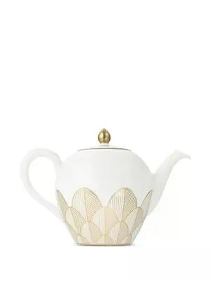 Christofle Round Teapot - White
