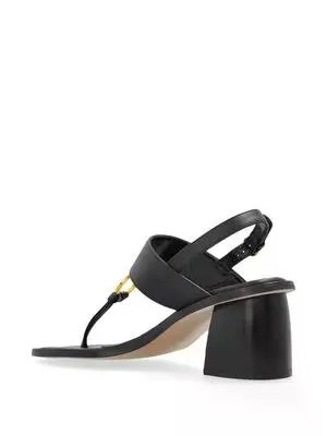 ODISSI Odissì 50mm Leather Sandals - Black