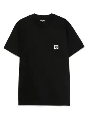 Carhartt Work In Progress Pocket Heart T-shirt - Black