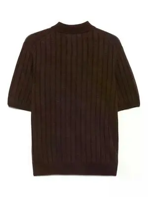 Boglioli Knitted Polo Shirt