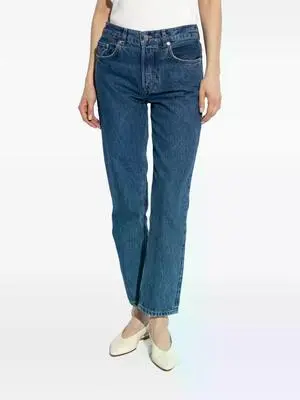 ANINE BING Indigo Cropped Jeans