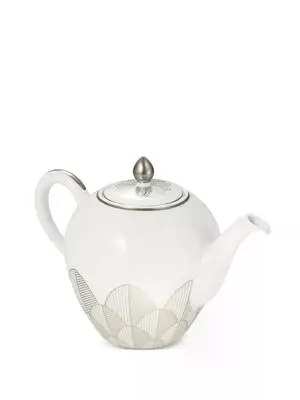 Christofle Round Teapot - White