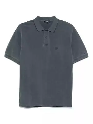 Herno Logo-embroidered Polo Shirt - Blue