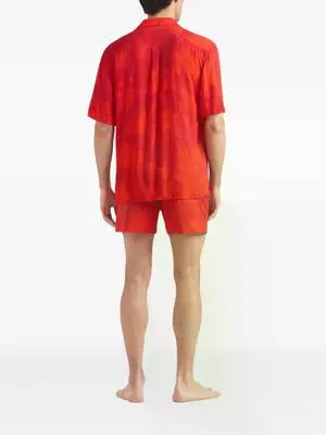 Vilebrequin Flower Power Shirt - Red