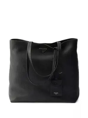 Prada Leather Tote - Black