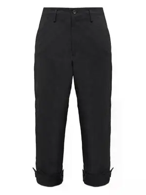 Yohji Yamamoto Cotton-blend Trousers
