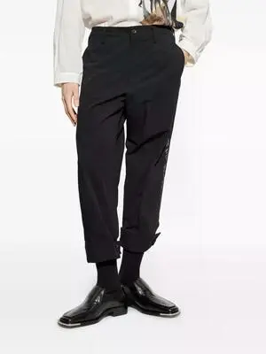 Yohji Yamamoto Cotton-blend Trousers