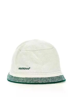 Casablanca Terrycloth Bucket Hat - White