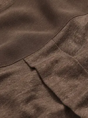 REISS Ember Linen T-shirt