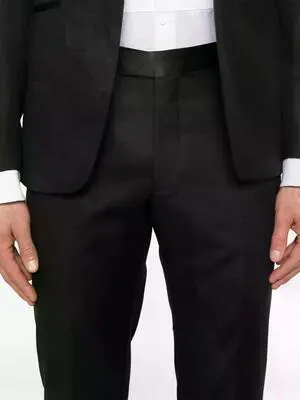Tagliatore Satin-trim Suit