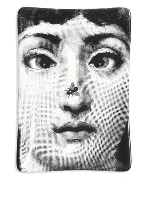 FORNASETTI Tema E Variazioni N.363 Ashtray - Black
